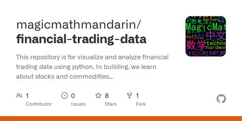 Github Magicmathmandarinfinancial Trading Data This Repository Is