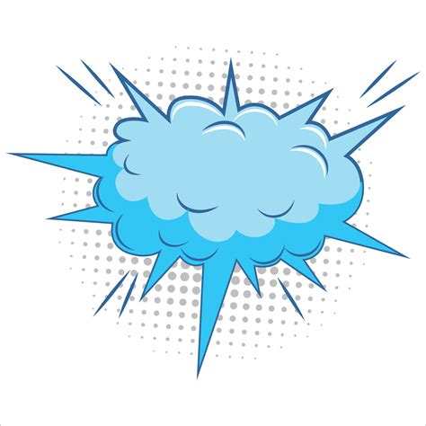 Cloud Clip Art With Comic Or Cartoon Concept 11990876 Vector Art At