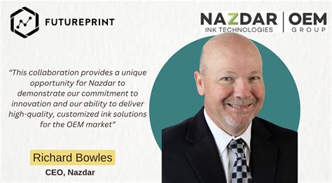 Nazdar Becomes Headline Partner For Futureprint To Highlight Oem Inks