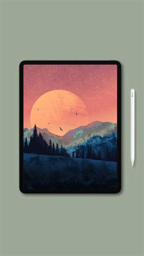 Night Desert Scenery In Procreate Easy Drawing Tutorial Artofit