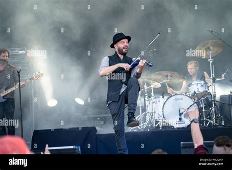 Uskedalen Norway June 28th 2019 The Norwegian Folk Rock Band Gåte