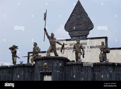 The Monument Of Serangan Umum 1 Maret 1949 In Jogja This Monument