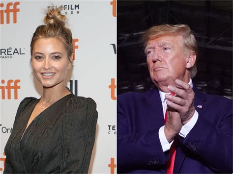 Fans Confused To See Neighbours Star Holly Valance At Dinner With Trump