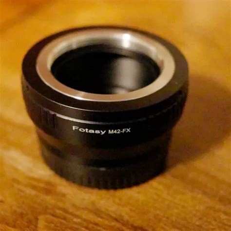 M42 42mm Screw Mount Lens To Fujifilm FX Mount Adapter UJp6g