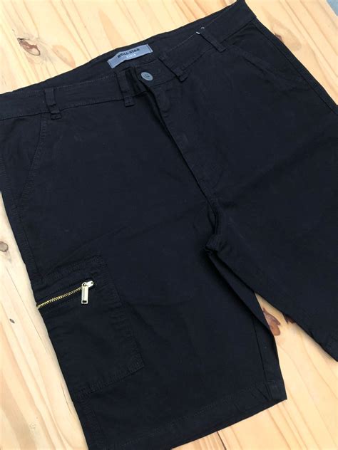 Bermuda Sarja Cargo Plus Size 002063 PlusMan Brasil