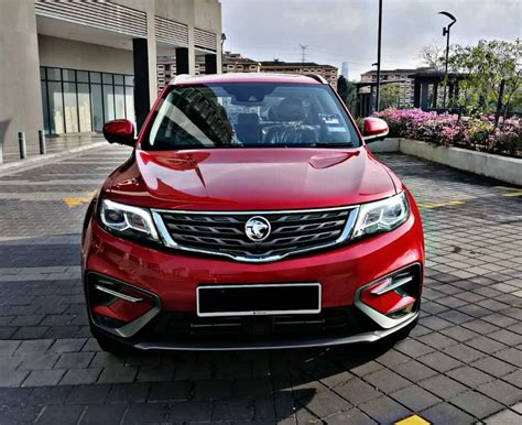Proton X70 Premium Full Spec Colour Ruby Red Limited Colour 2021