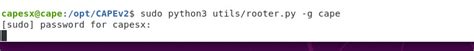 incorrect permissions need help with fixing rooter connexion · issue