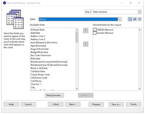 Chart Report Help Center