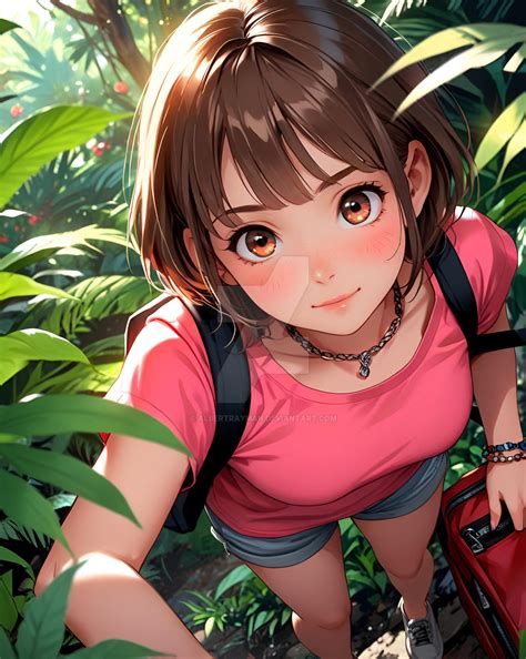 Dora The Explorer Anime Style 17 By Albertrayman On Deviantart
