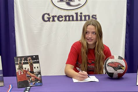 Signature Talent Versatile Karns City Senior Ava Fox Signs National Letter Of Intent To Play