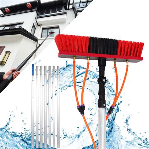 Witriolik 11m 36FT Water Fed Window Cleaning Pole Window Cleaning