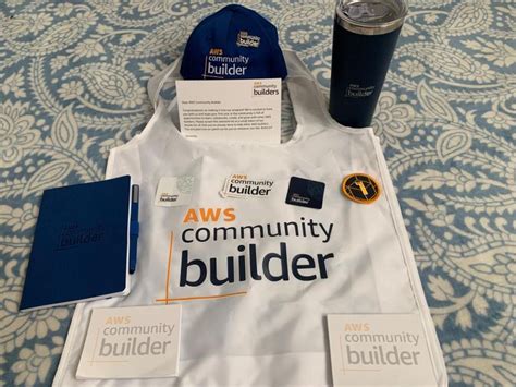 🚀thrilled To Receive My Aws Community Builder Swag Anitha Senthilnathan