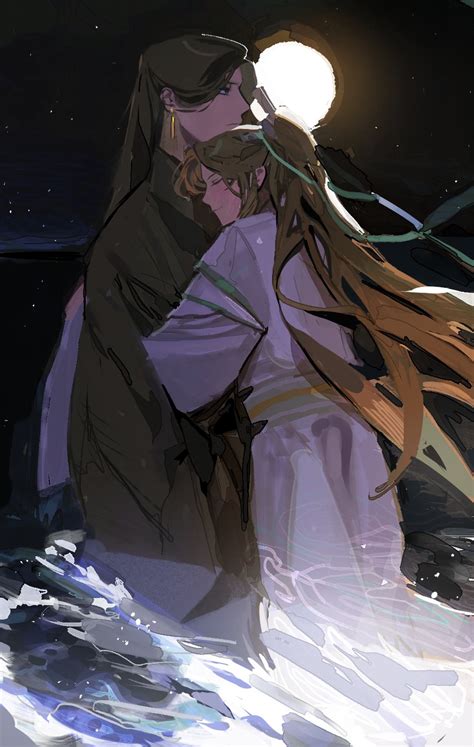 Shi Qingxuan And He Xuan Tianguan Cifu Drawn By Hotae Danbooru