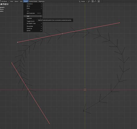 I Need Help Flattening The Depth Of My Bezier Curve Modeling
