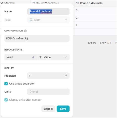 Variable Decimal Places On A Math Column Ask For Help Glide Community