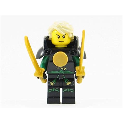 Lego Ninjago Skybound Lloyd Green Ninja Con Armadura Pelo Minifigura