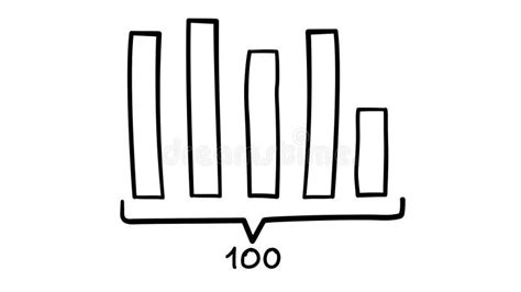 Diagrama a Pulso Con Las Columnas Verticales Almacen De Video Vídeo de pizarra diagrama