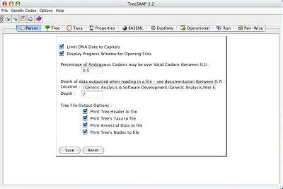 TreeSAAP Selection On Amino Acid Properties Phylogenetic Analysis Biology Software Net
