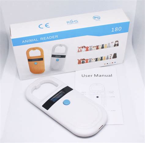 Считыватель микрочипов RFID 134.2 кГц сканер микрочипов Pet ID с 091 ...
