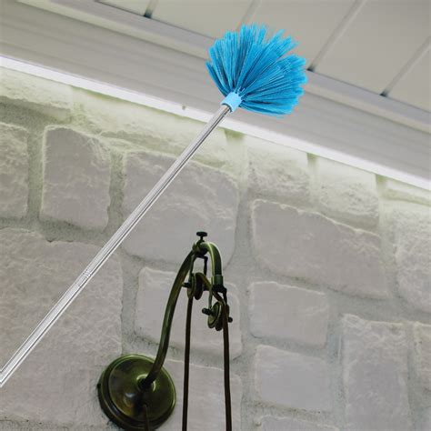 Lihe Ceiling Duster Extendable Cobweb Cleaning Duster Long Duster With