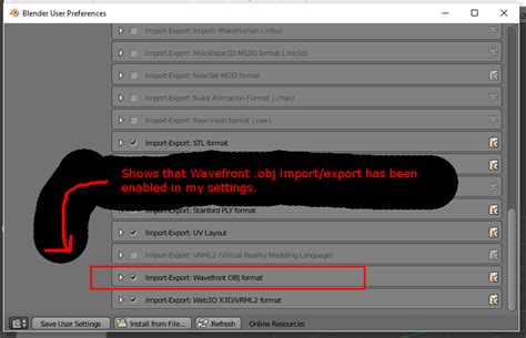 File Format Blender Double Click Or Open With Does Not Open Obj