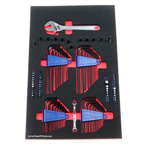 Foam Organizer For Shadowing Hex Keys