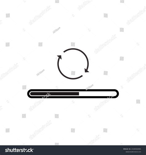 Loading Process Update System Icon Concept Stock Vector Royalty Free 2144542091 Shutterstock
