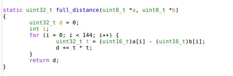 Computing Euclidean Distance On 144 Dimensions