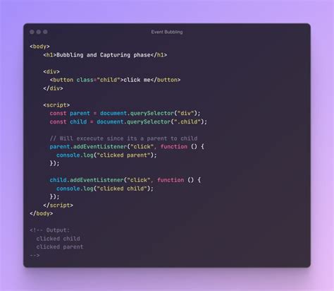 matthew esposito on linkedin what is event bubbling in javascript