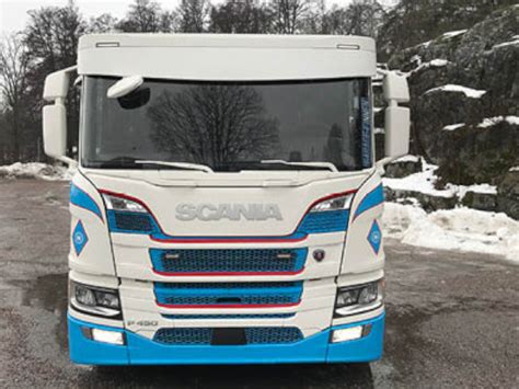Polyester Zonneklep Scania R S Next Gen 2017 Boog Truck Accessoires