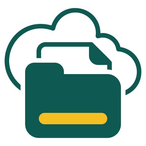 Cloud Storage Generic Color Fill Icon