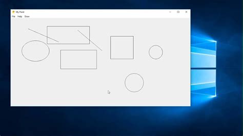 Simple Paint With Gdi Win Api Youtube