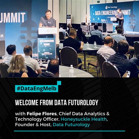 Felipe Flores On Linkedin Dataengineeringsummitmelbourne Dataengineering Dataenthusiasts