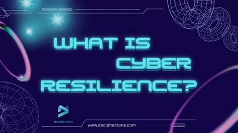 What Is Cyber Resilience Components Benefits And Threats