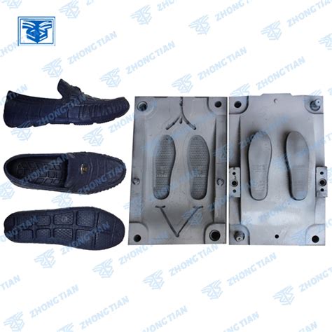 Customized Eva Leather Shoes Casting Process Injection Molding Aluminum