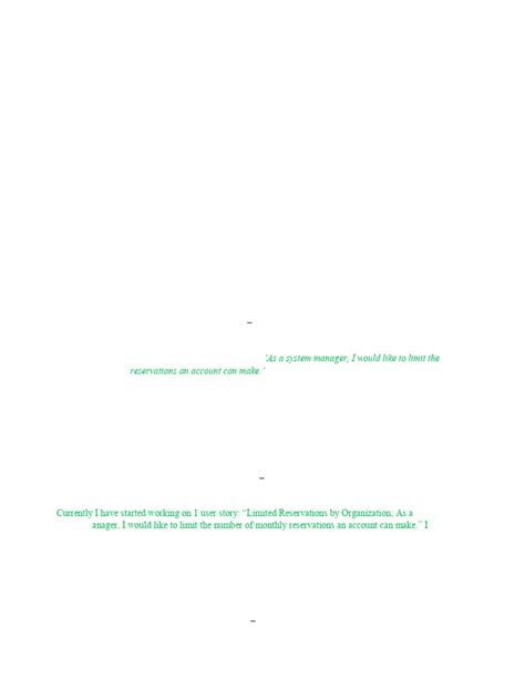 Individual Iteration Report Template Pdf Computing