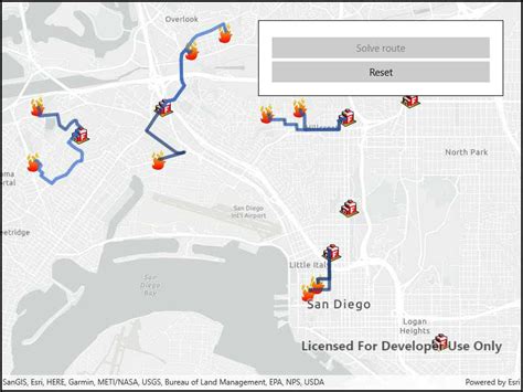 Find Closest Facility To Multiple Incidents Service Arcgis Maps Sdk For Net Esri Developer