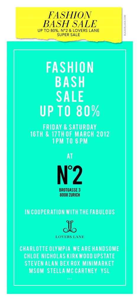 Fashion Bash Sale