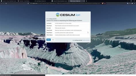 cesium for unreal tutorial 01 quickstart unreal engine