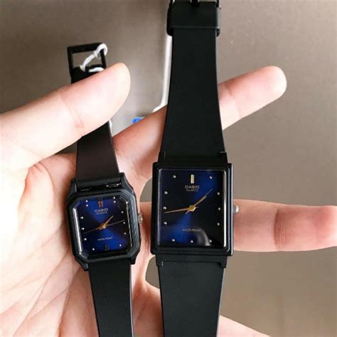 100 Original And Brand New Vintage Casio Couple Watches Mens Fashion