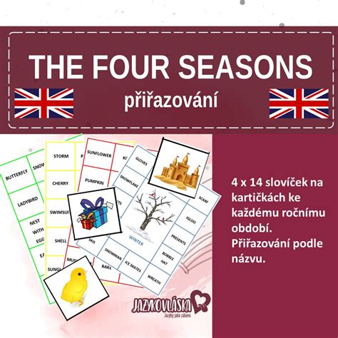 The four seasons přiřazování - Anglický jazyk | UčiteléUčitelům.cz