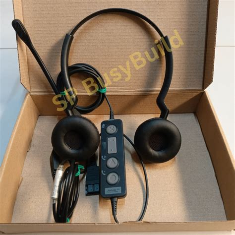 Jabra Biz Duo QD Wired Headset Only Or Plus USB Link Or