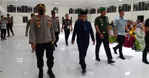 Kapolres Mesuji Hadiri Pengukuhan Paskibraka Di Taman Kehati