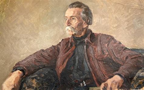 Портрет мужчины с седыми усами Художник неизвестен