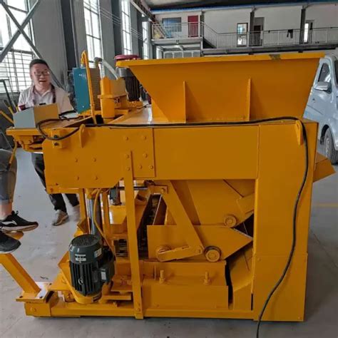 Automatic Interlocking Concrete Block Machine Renco Industrial