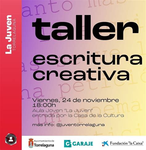 Taller De Escritura Creativa Ayuntamiento De Torrelaguna