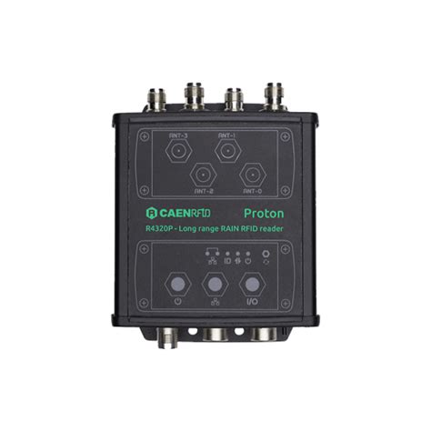 Caen Rfid Proton Kiinteä Uhf Rfid Lukija 4 Antenni Porttia