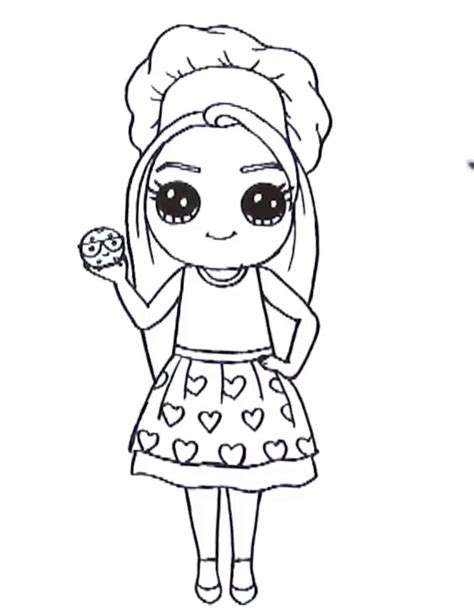 Pin By Melony Lemoine On Drawing Girly Drawings Kawaii Girl Drawings