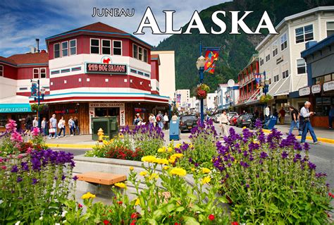 Downtown Juneau By Ron Niebrugge