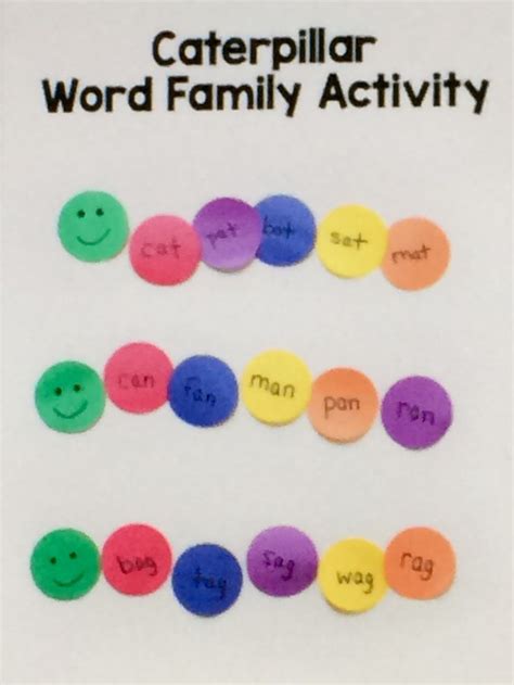 Spring Insect Caterpillar Sorting Activity